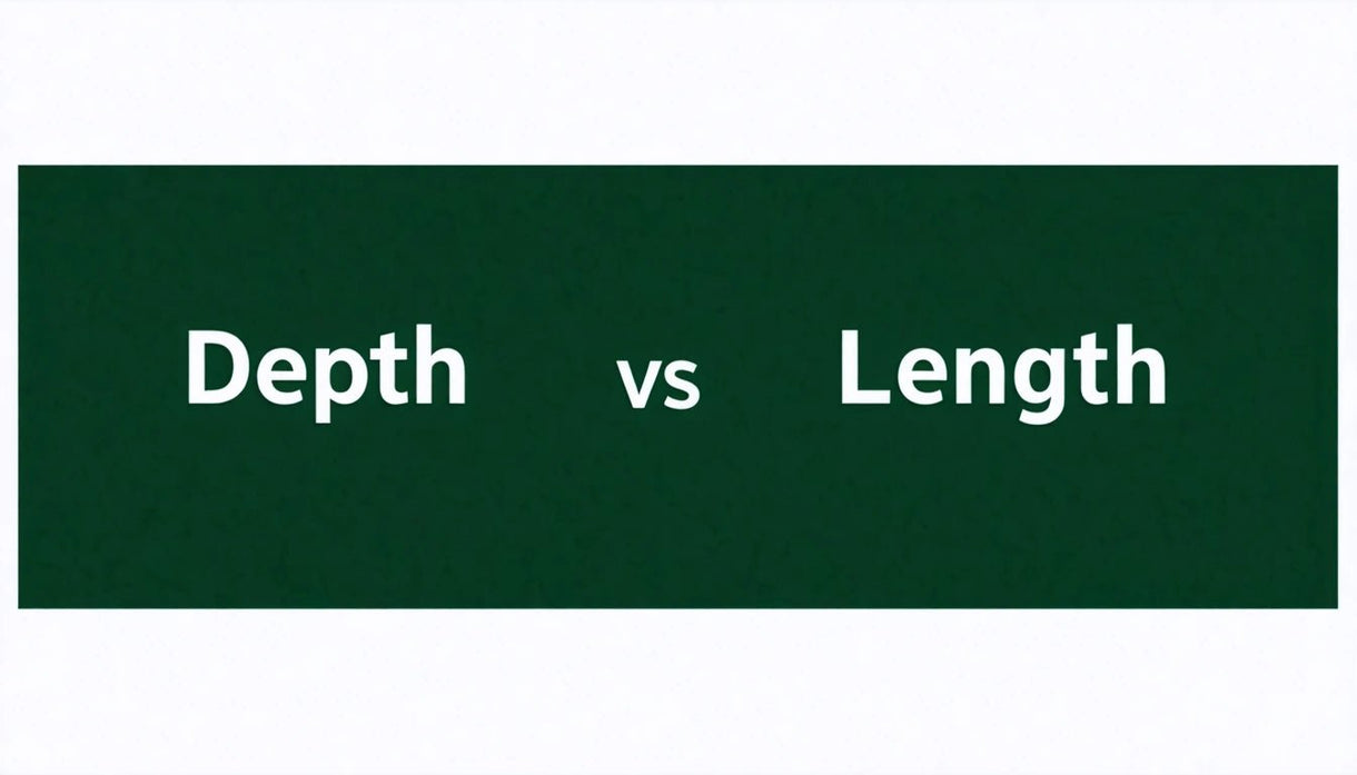 Understanding the Difference Between Depth and Length – Gamut Packaging