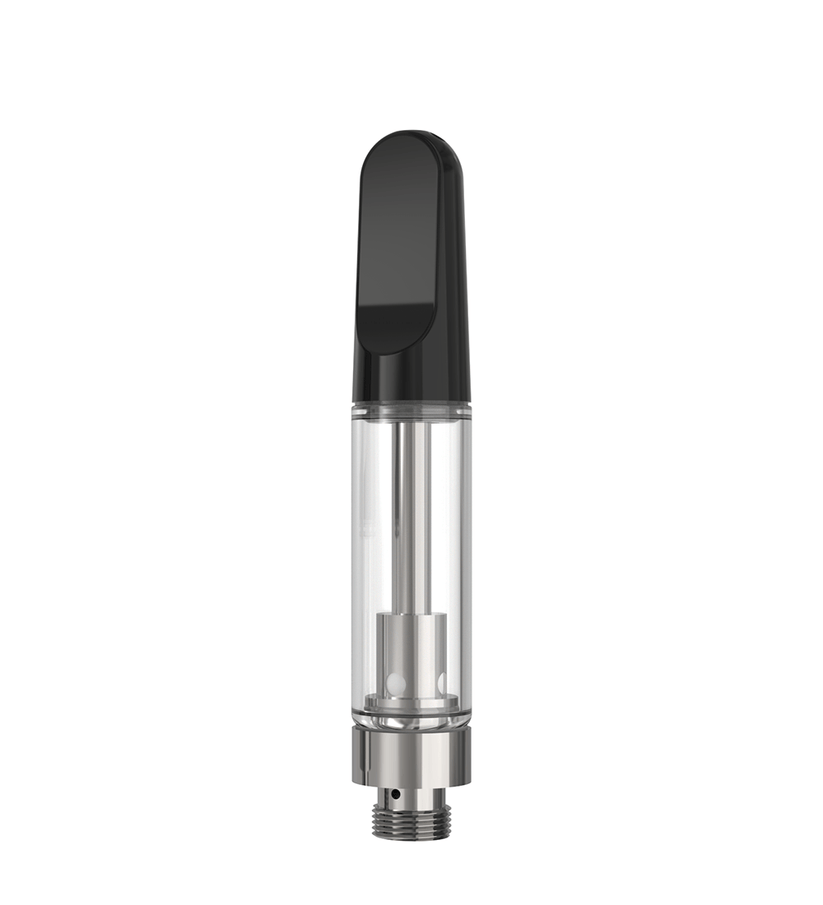 CCELL TH2-SE 1mL Snap Glass Dab Carts w/ Black Plastic Tip