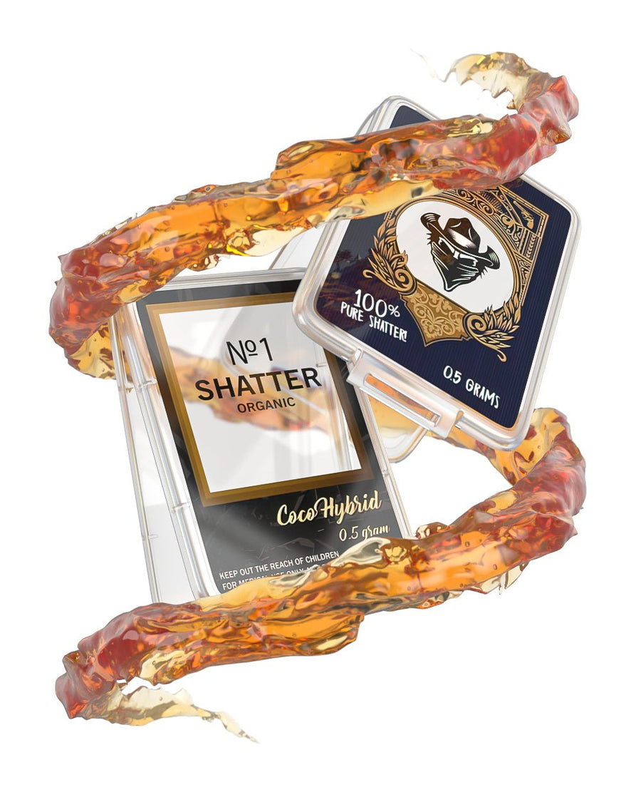 Branded Shatter Container - Custom Design