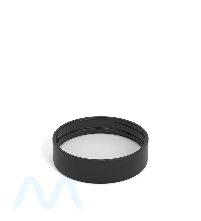 Push-Turn Smooth Matte Black CR 50mm PCR Caps w/ Foam Liner