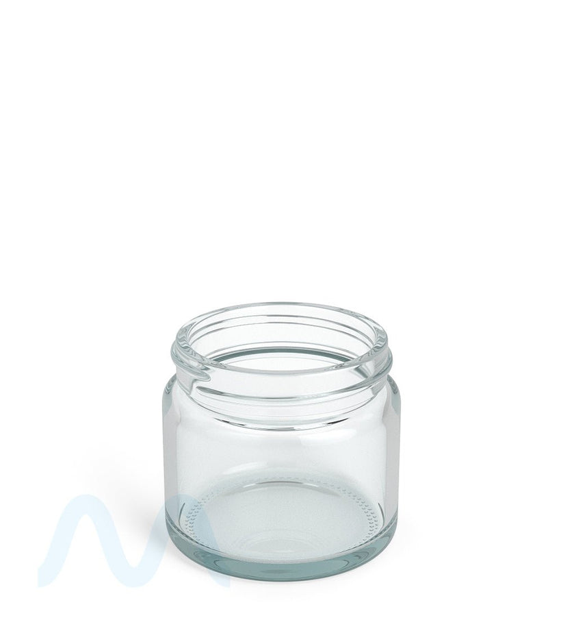 2oz Straight Sided Clear Glass Jars with 50/400 Thread