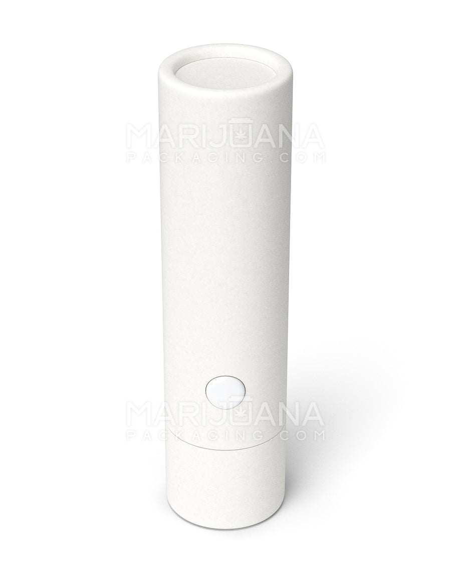 100% Recyclable 95mm CR White Cardboard Dab Cart Vape Tube