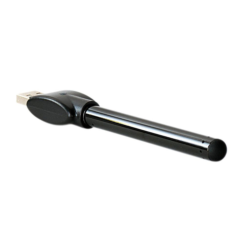 Black 280mAh Buttonless Stylus Vape Battery w/ USB Charger