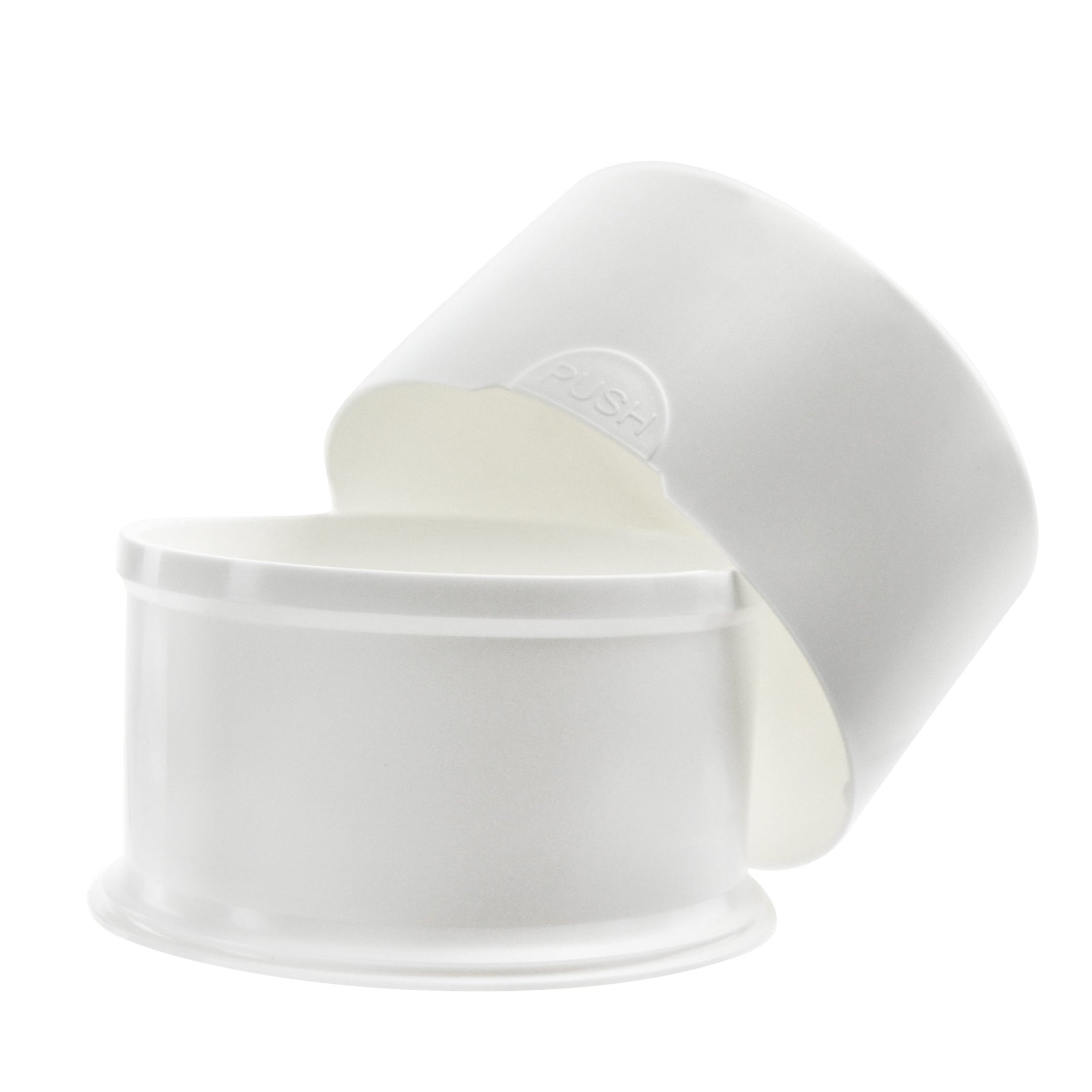 Large Small Custom Lock Surelock Plastic Container - White